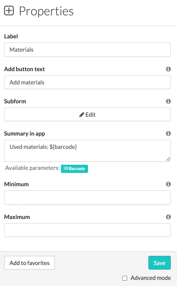How to add a Subform to your Form | MoreApp